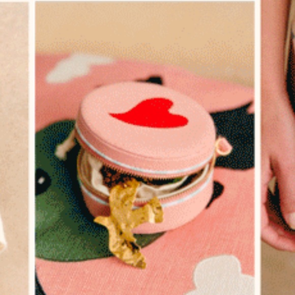 Sezane | Jewelry | Sezane Heart Jewelry Box Pangea | Poshmark